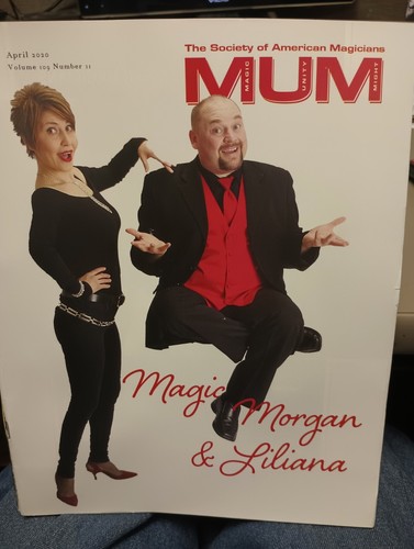 Magic Morgan & Liliana MUM Society of American Magicians Magazine Issue ...