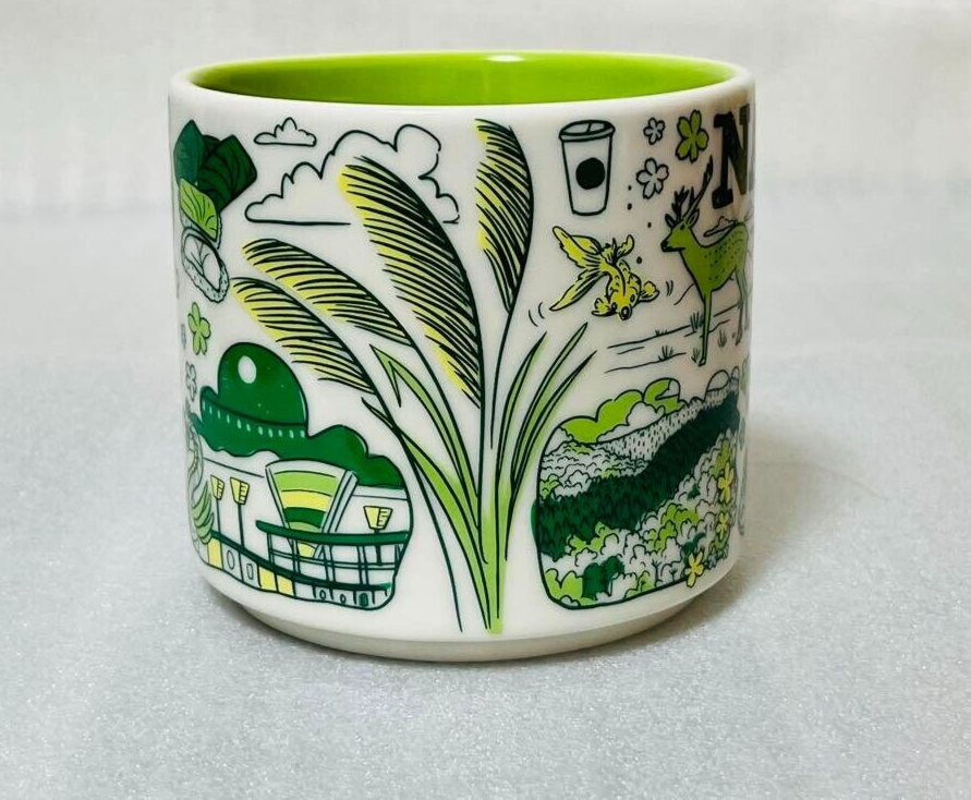 Starbucks Nara Mug Cup 2021 Been There Series 14.0 oz 414 ml Green ...