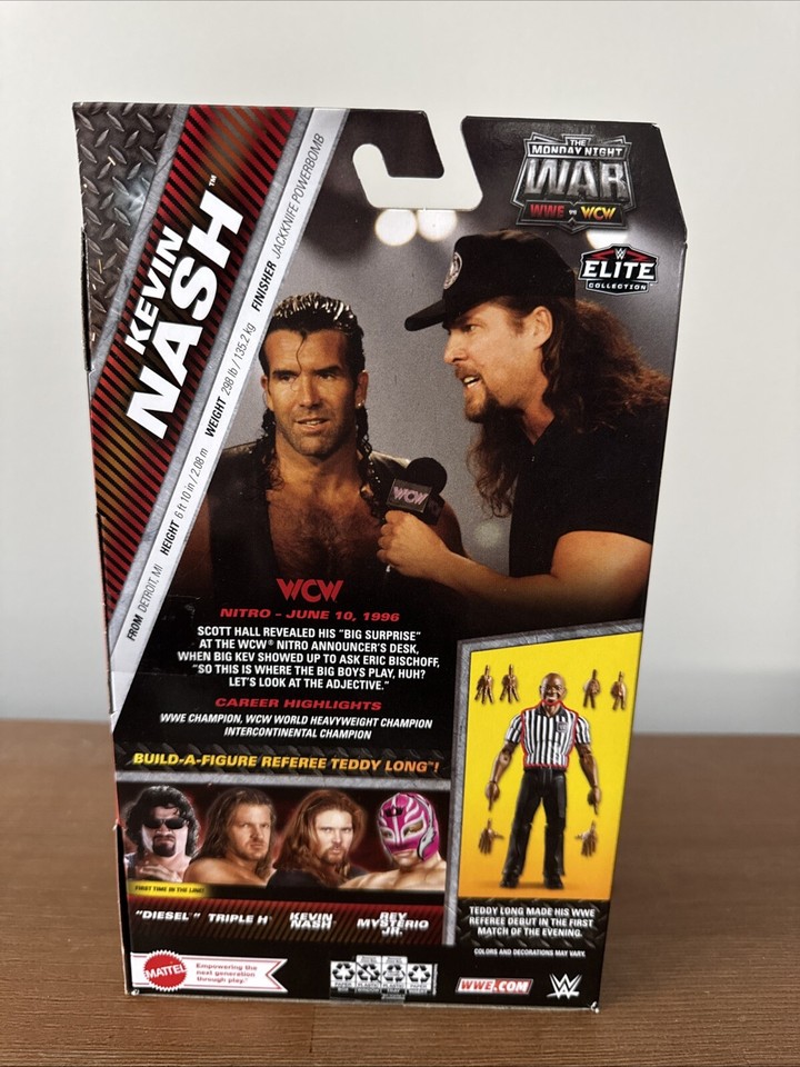 WWE Elite KEVIN NASH Monday Night War Wars Series 2 2024 Mattel Figure ...