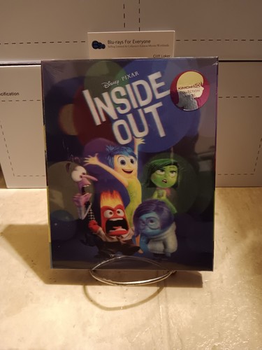 Inside Out 3D Lenticular SteelBook Blu-ray Kimchi DVD Exclusive [2015 ...
