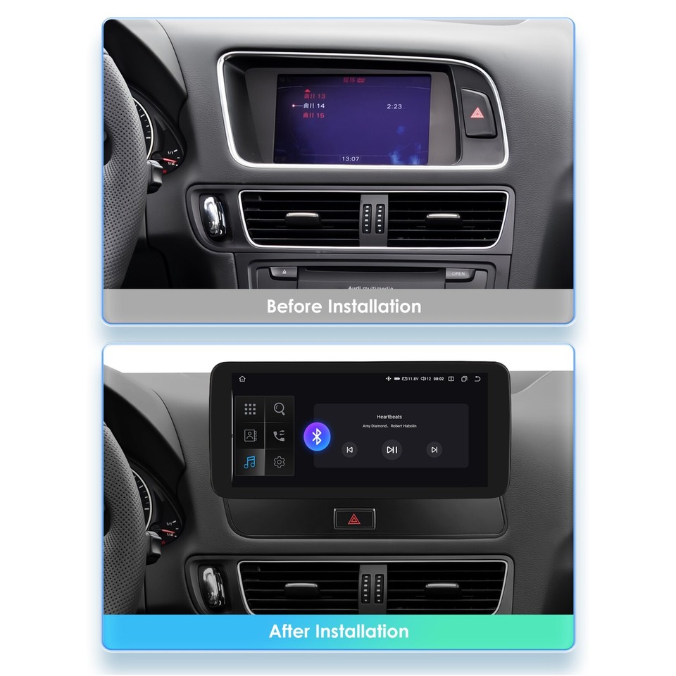 10.33" Screen For Audi Q5 MMI 2009-2016 Android WIFI Carplay Car Stereo ...