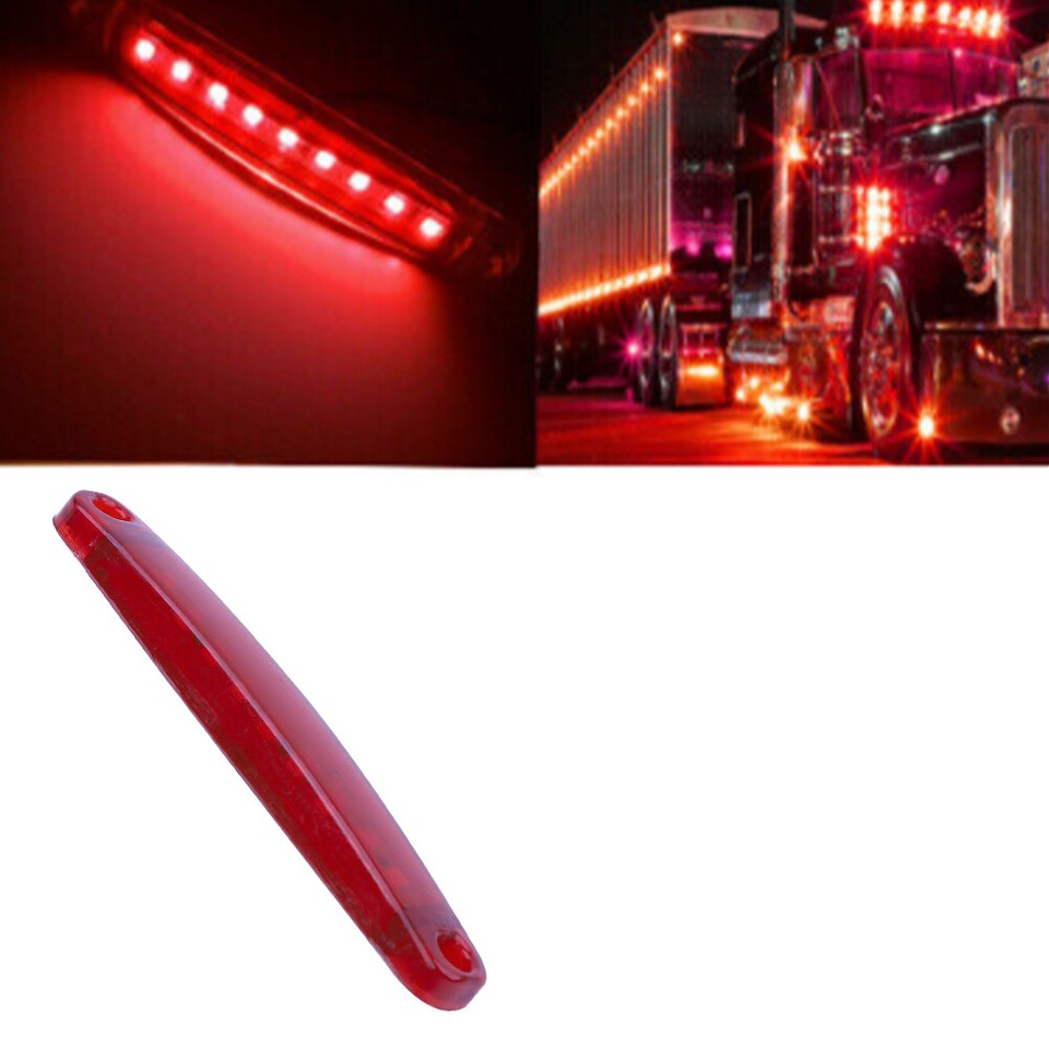 20pcs Sealed LED 9 LED Side Marker Lights Clearance 12V Car Truck ...