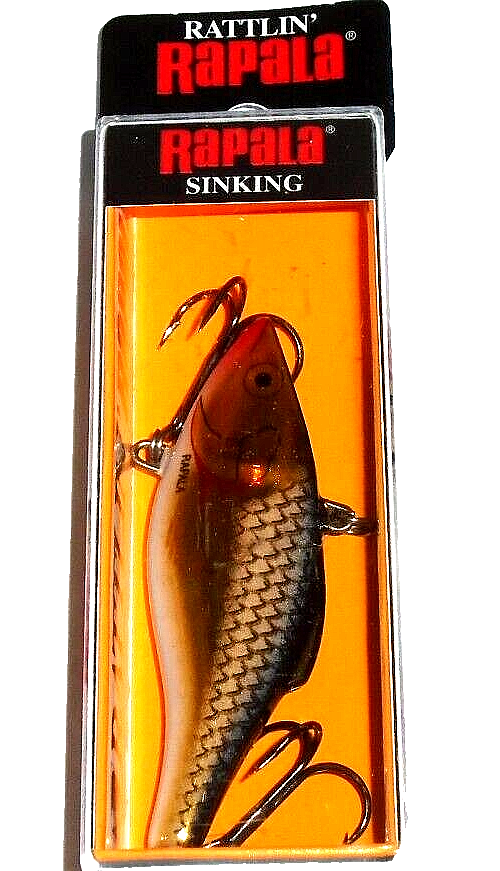 Rapala #7 Rattlin' Rap Lipless Crankbaits (Silver Gold) | eBay