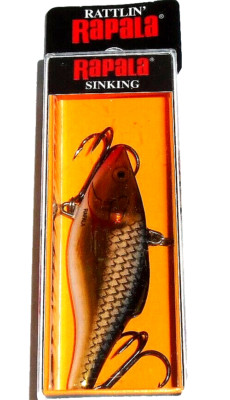 Rapala #7 Rattlin' Rap Lipless Crankbaits (Silver Gold) | eBay