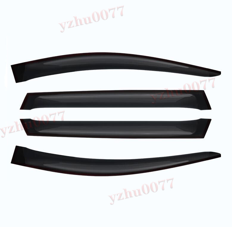 2008-2022 For Toyota Sequoia Smoke Black Window Visor Vent Sun Rain ...