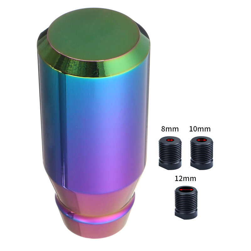 Car Gear Shift Knob Shifter Handle Lever Stick w/ 3 Adapters Universal ...