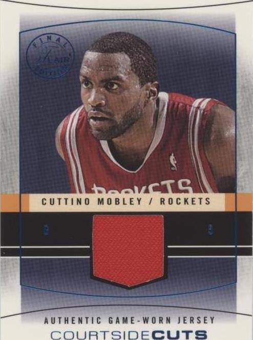 2003-04 Flair Final Edition - Courtside Cuts Jerseys Cuttino Mobley #CC ...
