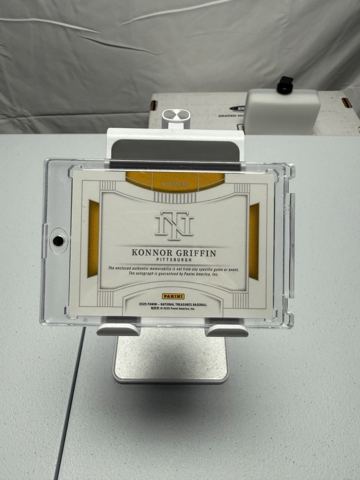 2025 National Treasures Konnor Griffin #CMA-KG Colossal Material Auto ...