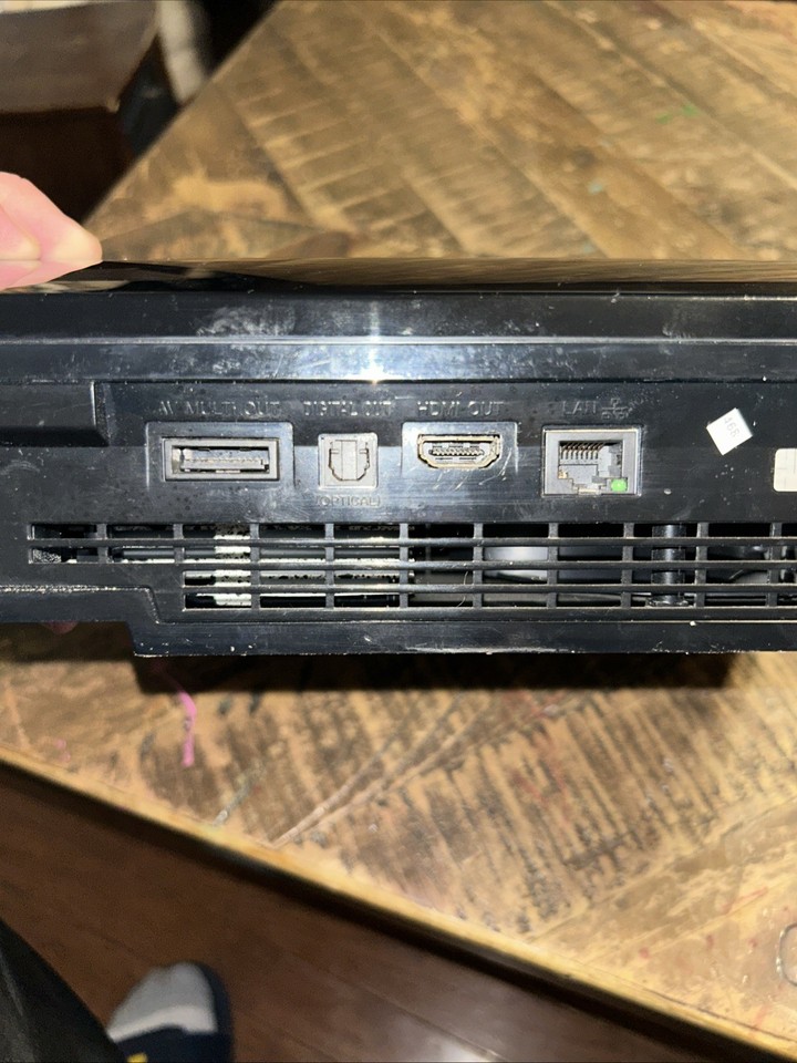 PS3 Console Model No. CECHL01 Not Working For Parts Only Untested ...