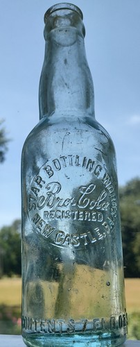 Bro - Cola STAR BOTTLING WORKS NEW CASTLE PA Soda Bottle Pennsylvania ...