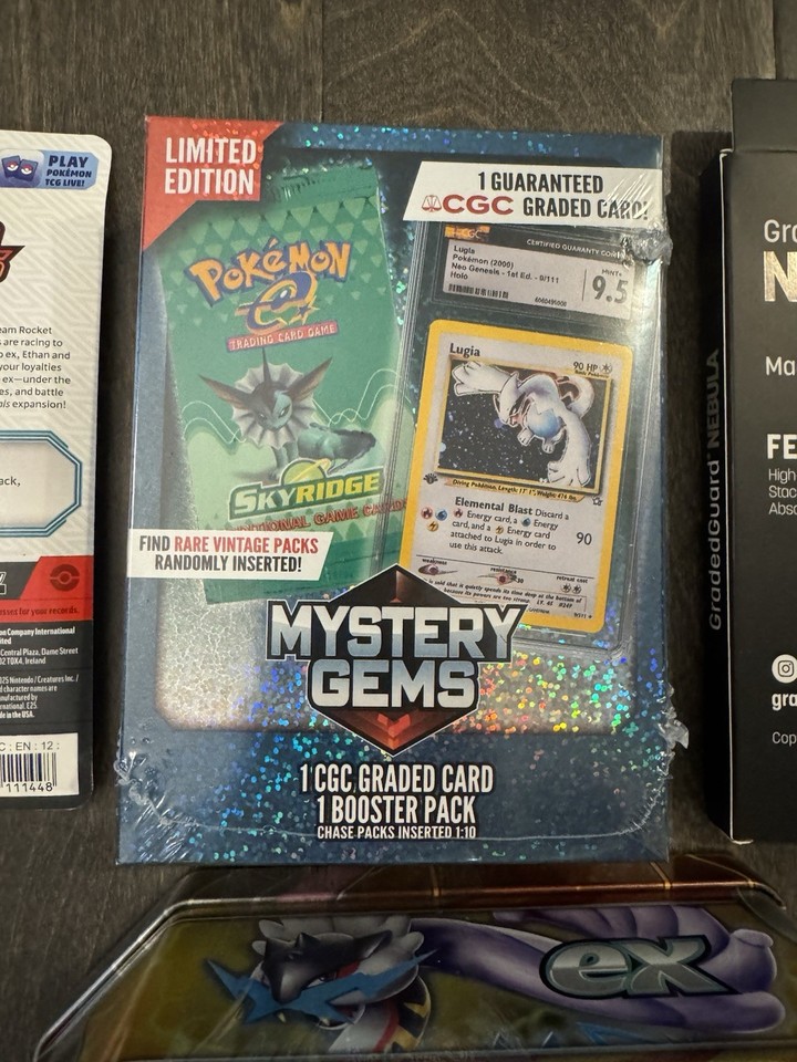 Pokémon Graded Card Mystery Box Gradedguard Case Pokémon TCG Tin ...