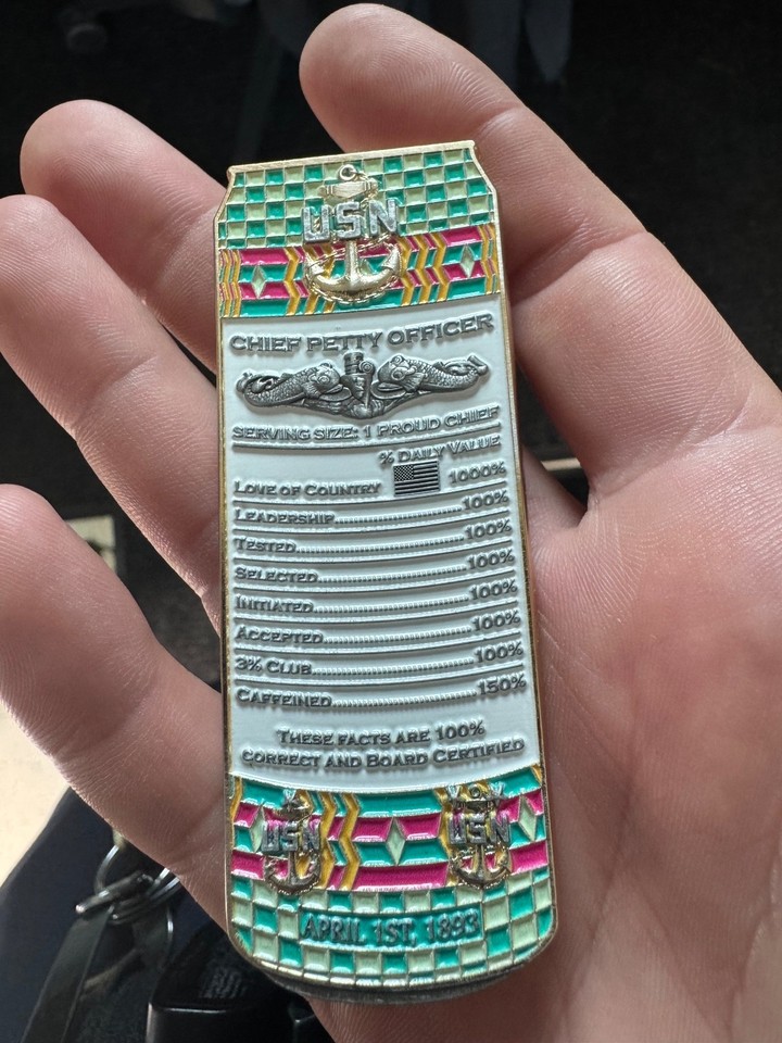 USS Arizona Challenge Coin Can SSN 803 | eBay