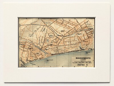 1900-Now - Map Bournemouth
