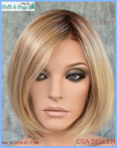Kristi Wig by Jon RENAU Color 12fs8 Style Lace Front 100 Handtied for ...