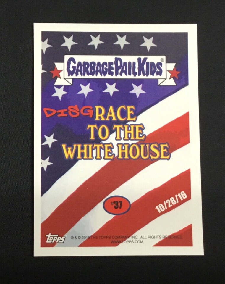 Hillary Clinton Combed Over Clinton Disgrace to the White House Card ...