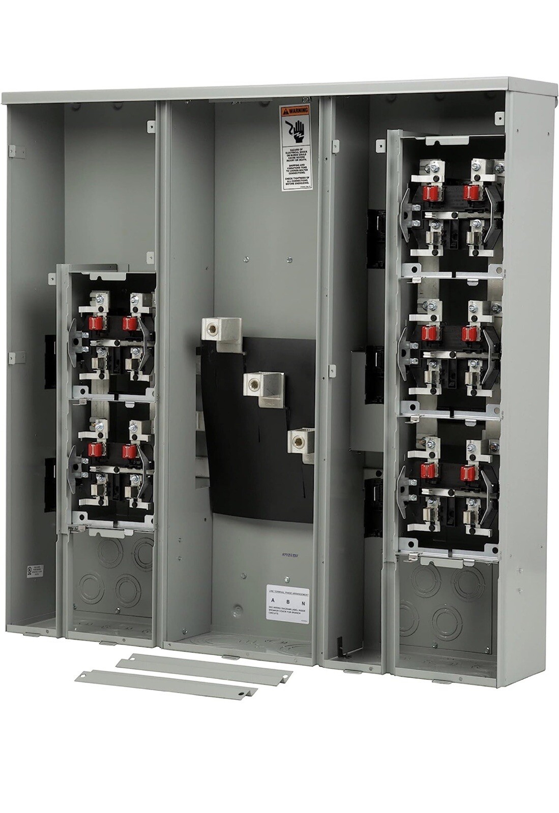 Siemens WP4511RJB Uni-PAK 5-Gang 125 Amp Tenant Main Breaker Meter ...