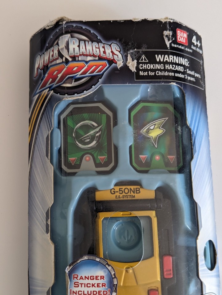 Rev Morpher Power Rangers RPM 2009 Bandai *Warn Packaging* NEW SEALED ...