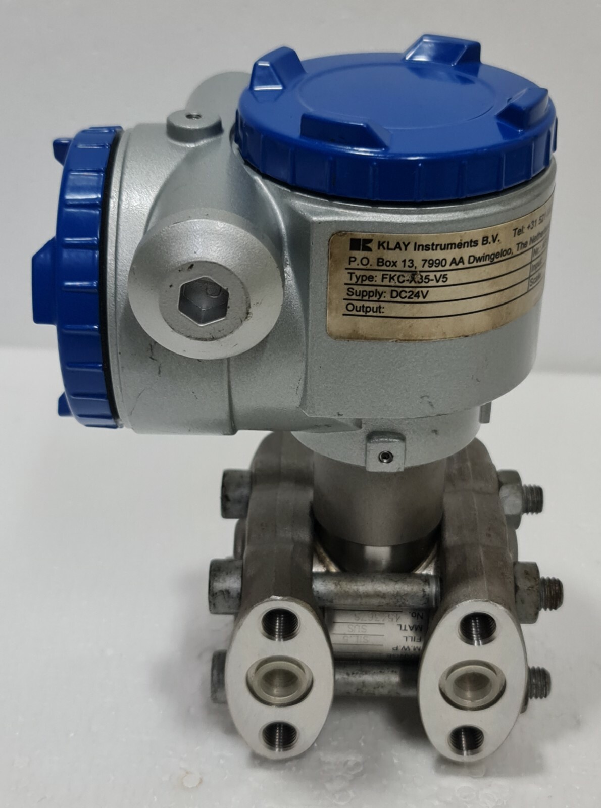 FUJI/KLAY INSTRUMENTS FKC-X35-V5 DIFF. PRESSURE TRANSMITTER 24VDC ...