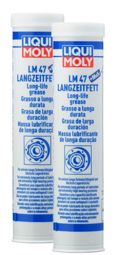 LIQUI MOLY HIGH QUALITY GREASE MOS2 LM47 LONG LIFE LUBRICANT 400G 3520 ...