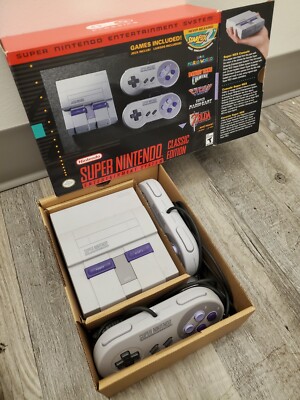 Super Nintendo Classic Edition Console SNES Mini Entertainment System ...