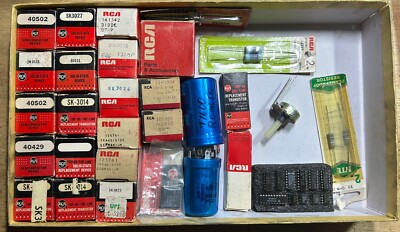 Lot of Vintage Electronics Parts | eBay