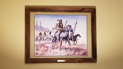 Flight to Canada, Cameron C Blagg, framed print, Native Americans on ...