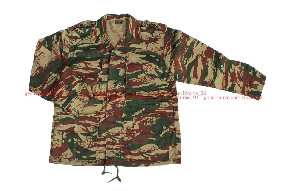 Rare Genuine African unknown Lizards Camo F1 F2 M64 Uniform Top & Pants ...