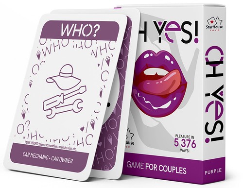 Adult Game for Couples OH YES! PURPLE - Spice Up Your Relationship ...