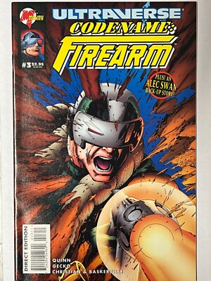 Ultraverse, Codename:Firearm #3 Malibu Comics 1995 | Combined Shipping ...