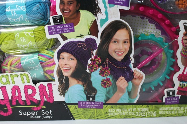 Fashion Angels Darn Yarn Super Set 8 in 1 Projects Hand Creative Craft Gift Girl for sale online ...