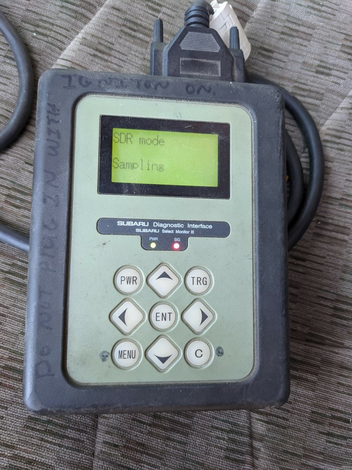 Subaru Select Monitor III SSM3 Diagnostic Scan Tool OBD2 OBDII Factory ...