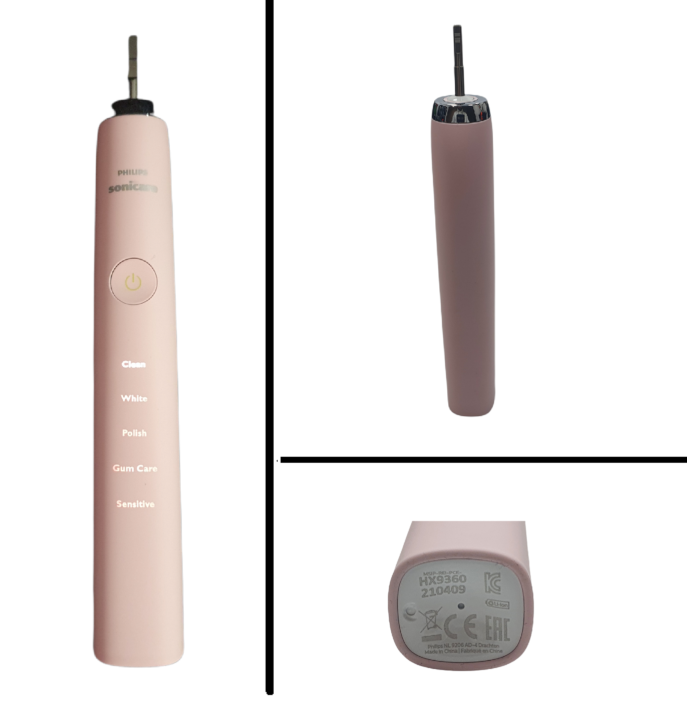 Pink Toothbrush Handle HX9360 Compatible With PHILIPS DiamondClean ...