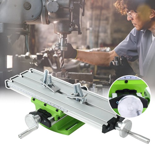Mini Cross Work Table Milling Work Sliding Table X Y Axis Bench Drill ...