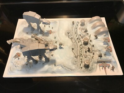 AMT Star Wars Battle of Hoth Model Pro Painted | eBay