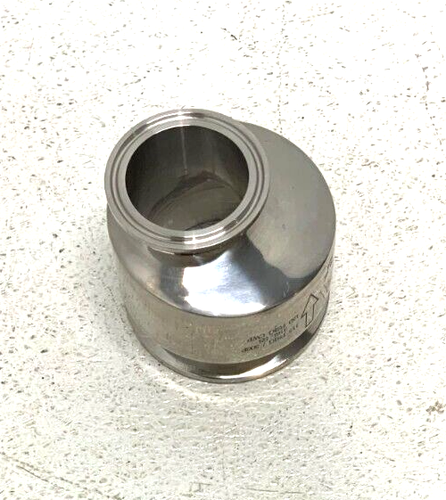 DFT 215HBA4A3 2" DSV Sanitary Horizontal Stainless Steel Check Valve ...