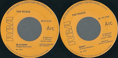 45 RPM Record The Rokes - 28 June // Mary | eBay