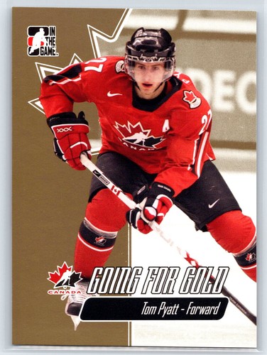 2007 In The Game Going For Gold World Juniors Team Tom Pyatt Rookie RC ...