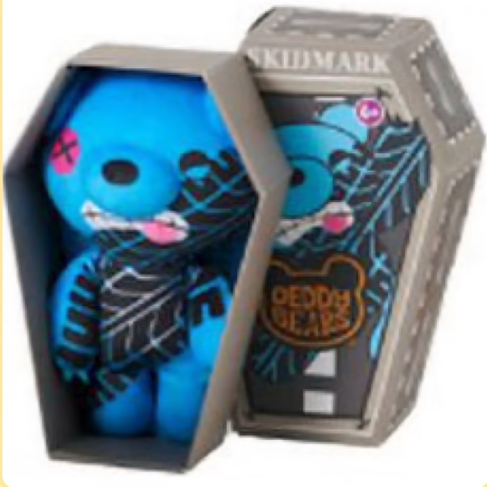 (2) Deddy Bears Plush Toys Horror Coffin Series • 5” Gusty Bear ...