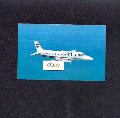 PBA PROVINCETOWN & BOSTON AIRLINES EMBRAER BANDIT INFLIGHT POSTCARD | eBay