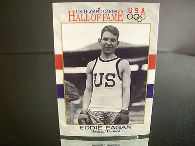 Rare Eddie Eagan U.S. Olympic Impel 1991 Card #17 HALL OF FAME Boxing ...