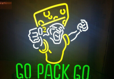 Green Bay Packers Neon Sign Home Bar Pub Restaurant Man Cave Wall Decor ...