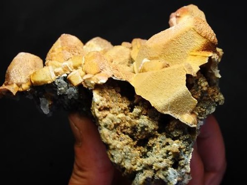 4" Siderite Epimorph on Calcite, Perfect Skeleton, S Af | eBay