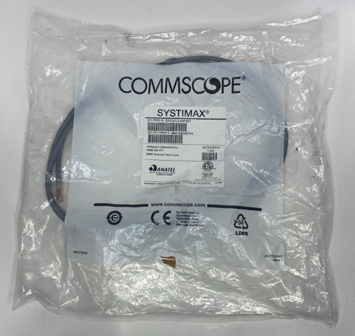 Ethernet Cable - GS8E-DG-7FT - CAT6 - U/UTP - 7 Foot (RJ-45) CommScope ...
