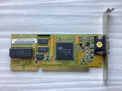 Cirrus Logic VGA Graphic ISA Video Card | eBay
