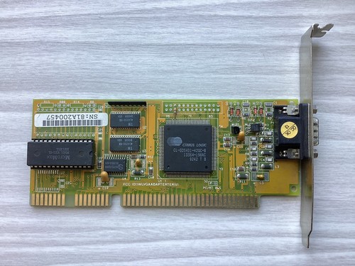 Cirrus Logic VGA Graphic ISA Video Card | eBay