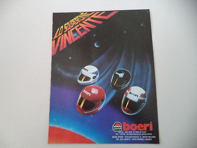advertising Pubblicità 1987 CASCO HELMET BOERI | eBay