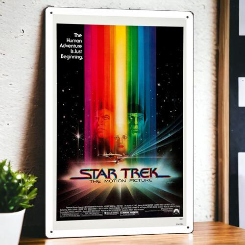 Star Trek: The Motion Picture 1979 Metal Movie Poster Tin Sign Film 8 ...
