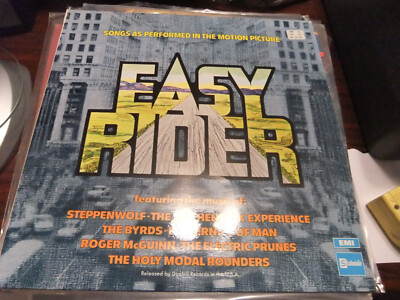 1969 Easy Rider Songs As Performed In The Motion Picture 12" LP VINYL ...