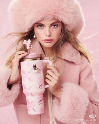 LOVE SHACK FANCY STANLEY CUP (Rosa Beaux PINK IN HAND Limited Edition ...