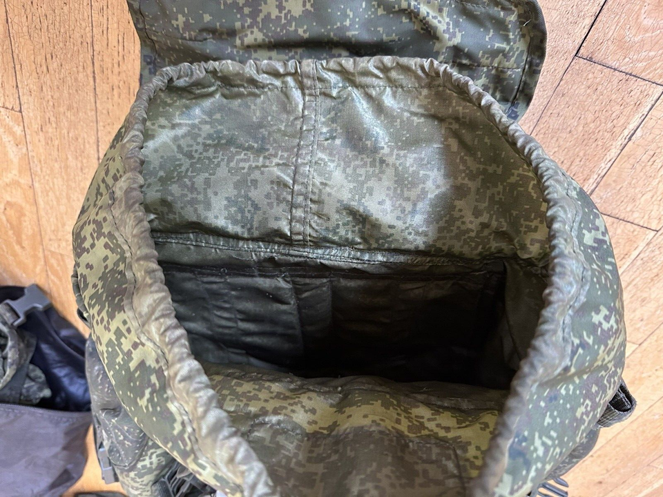 Russian Army Original Hiking Backpack 6SH117 25L + 7L Buttpaсk MOLLE ...